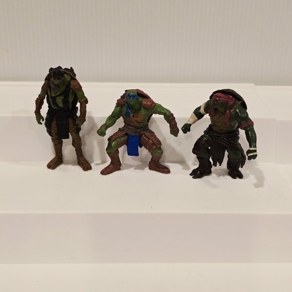 Toys | Teenage Mutant Ninja Turtles Tmnt Mini Action Figure Set | Poshmark